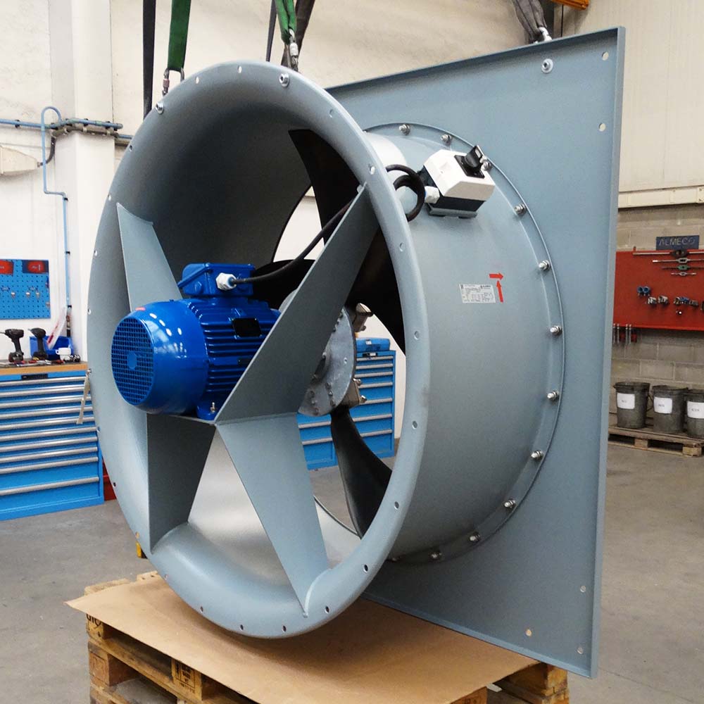Low noise axial wall fan | Almeco