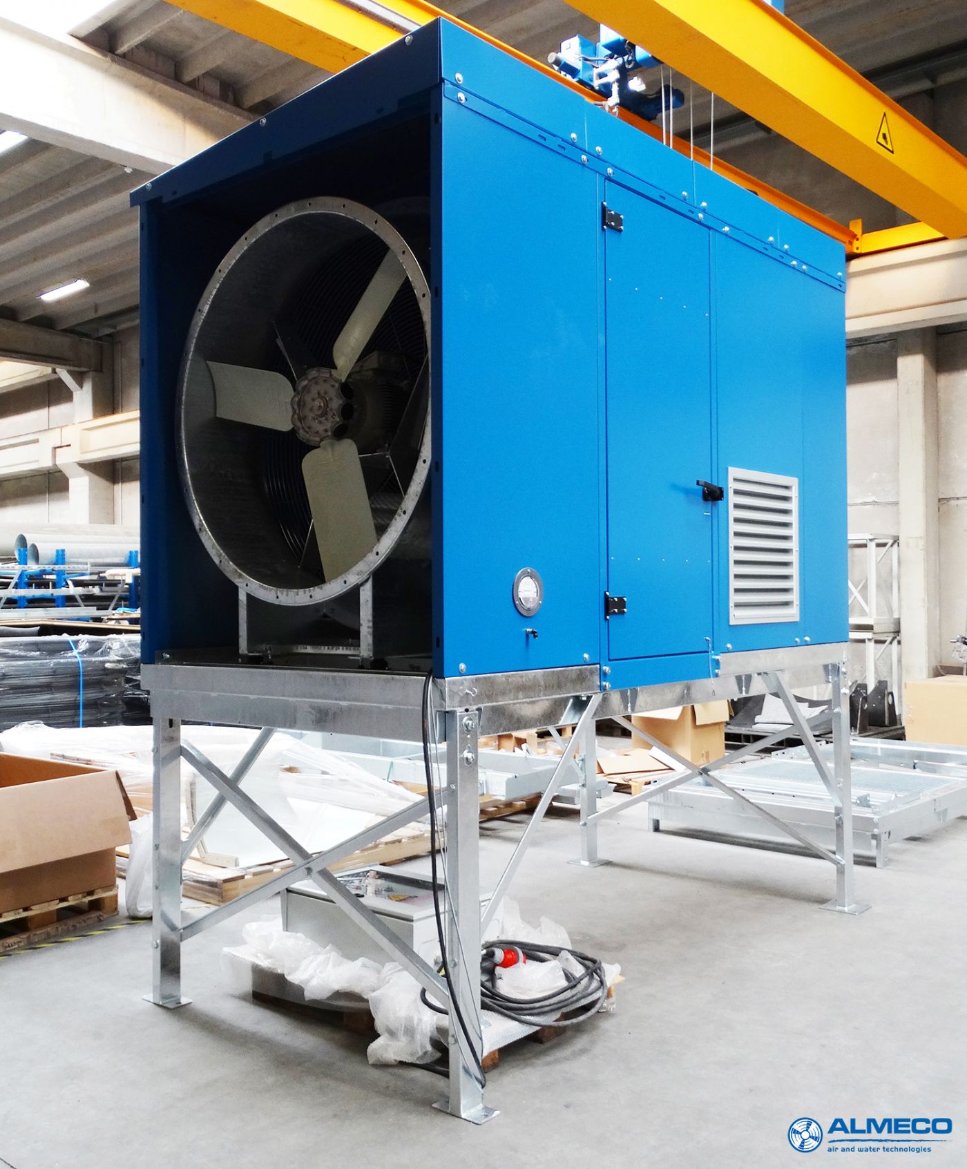 Axial fans with integrated filtration for Senegal | Almeco